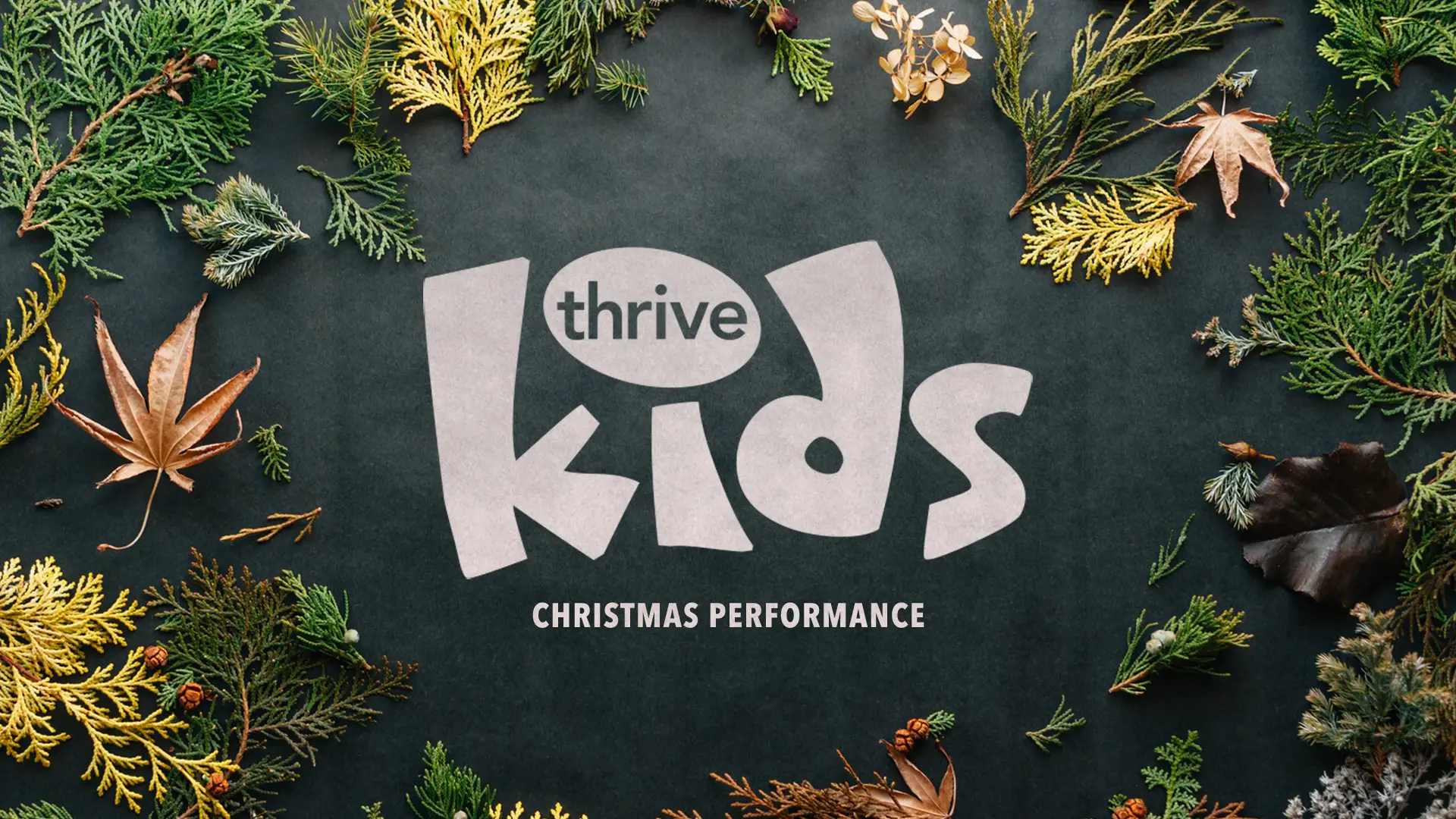 Thrive Kids Christmas Performance | Thrive Church